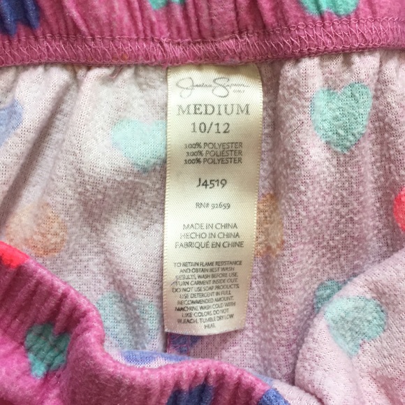 Jessica Simpson | Pajamas | Girls Jessica Simpson Heart Pajama Pants ...